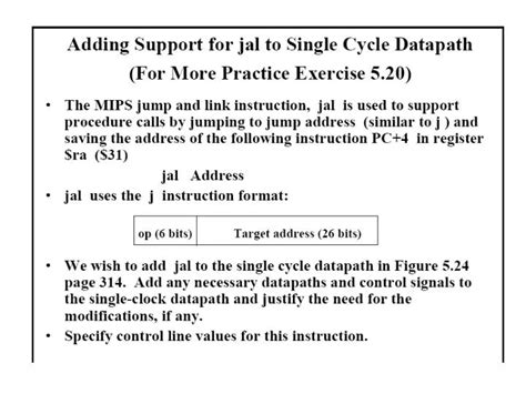 ppt adding support for swap to multi cycle datapath powerpoint