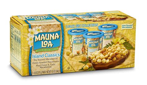 Mauna Loa Premium Hawaiian Roasted Macadamia Nuts Island