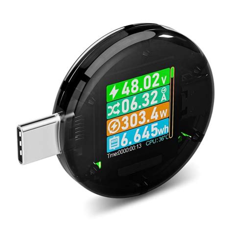 Usb C Power Meter Tester Usb Multimeter Voltage Current Amp Volt Detector Digital Tester For