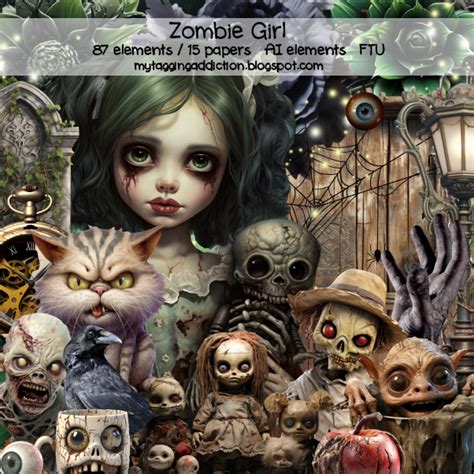 MyTaggingAddiction Zombie Girl Kit