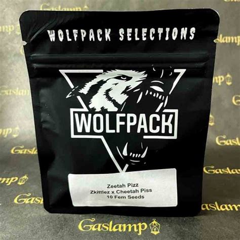 Wolfpack Selections Zeetah Pizz 10 Feminized Seeds Gaslamp Seeds
