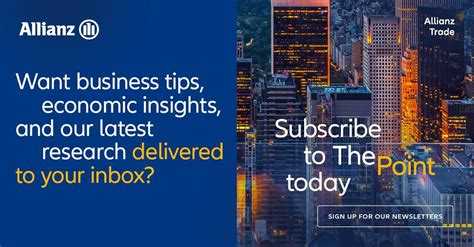 Get Industry And Economic Insights From Allianztrade Joey Dickerson