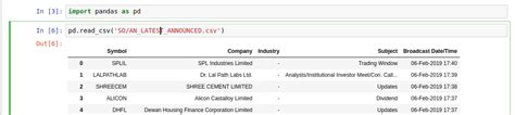 Python 3x How To Read Csv File Dwnloaded From Nse Stack Overflow