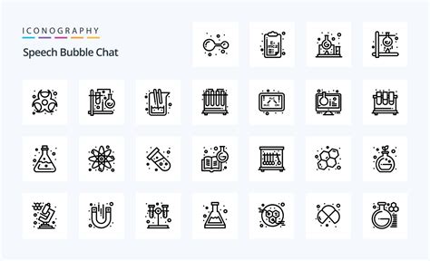 Chat Line Icon Pack Vector Art At Vecteezy