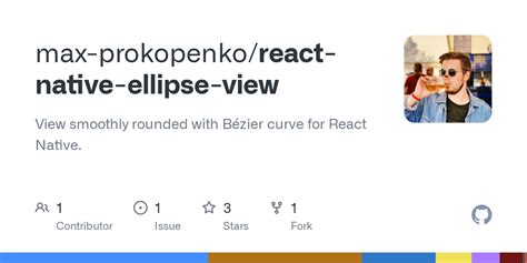 Github Max Prokopenko React Native Ellipse View View Smoothly Rounded With Bézier Curve For
