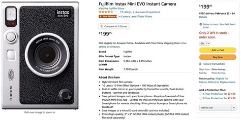 Instax Mini Evo Now In Stock - Fuji Addict