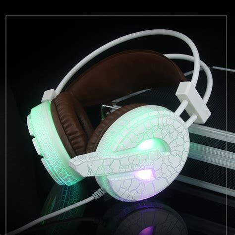Led Gaming Stereo Headset With Mic Gamer Fuss