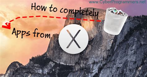 How To Completely Uninstall Delete Program On Mac Os X Cyber Programmers Learn Programming