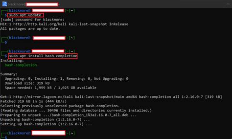 How To Enable Bash Autocomplete In Kali Linux Blackmore Ops