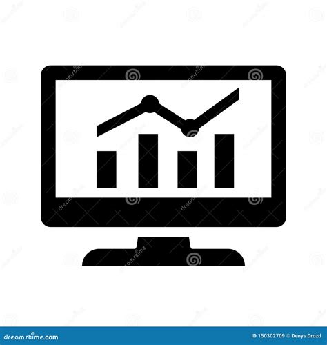 Analytic Static Vector Icon Schedule Illustration Symbol Logo 150302709
