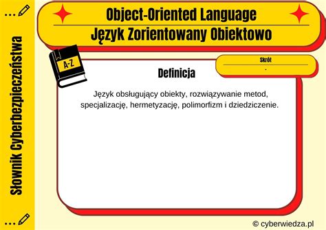 Object Oriented Language Cyberwiedzapl Cyberbezpieczeństwo Bez