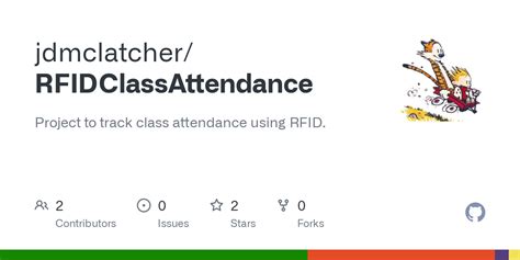 Github Jdmclatcher Rfidclassattendance Project To Track Class