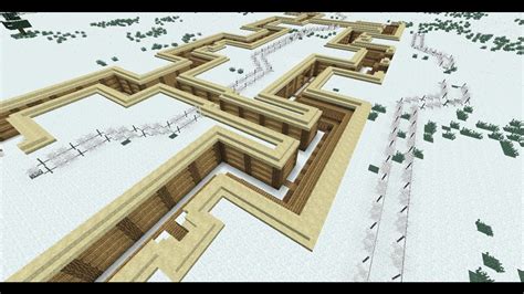 Minecraft Ww1 Trench Map Build Part 2 Its Expanding Youtube