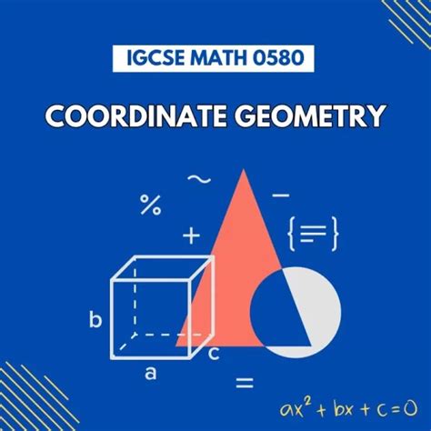 Coordinate Geometry Mariam With Math