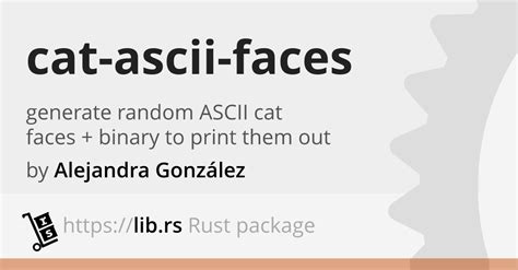 cat-ascii-faces — command-line utility in Rust // Lib.rs