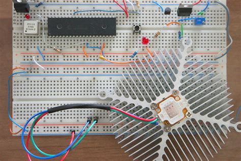 High Power LED Controller Microcontroller Based Projects