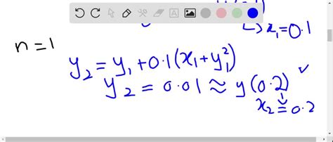 Solved In Problems 1 And 2 Use Eulers Method To Obtain A Four Decimal