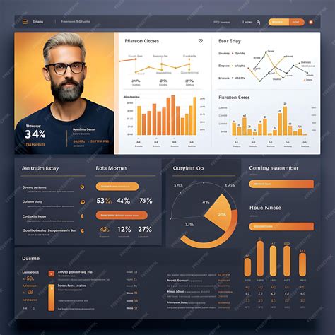 Premium Ai Image Web Dashboard Human Resources Employee Management Dashboard Timeline Based