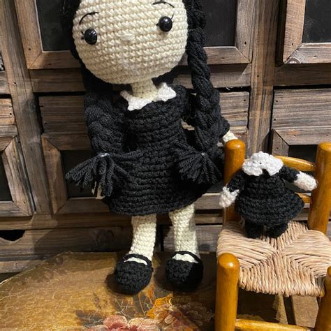 Wednesday Addams Barbie Doll Etsy