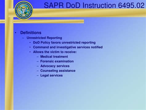 PPT Sexual Assault Prevention And Response SAPR Training PowerPoint Presentation ID 3512139