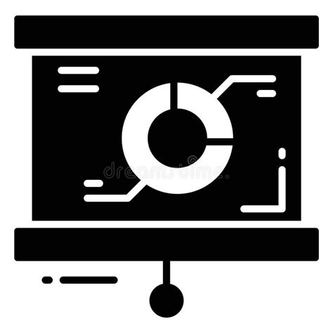 Analytics Report Vector Icon Illustration For Graphic And Web Design