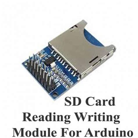 Buy SD Card Reading Writing Module For Arduino Online In India From DNA Solutions Nashik
