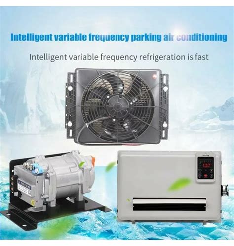 무시동 에어컨 화물차 주차 전기 트럭 굴삭기 자동차 개조 압축기 통합 무소음 분리 냉동 12v 24v 티몬