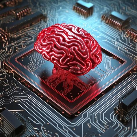 The Intricate Connection Between A Digital Brain And A Circuit