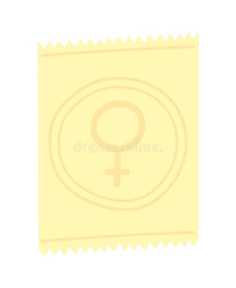 Contraceptive Condom Female Stock Illustration Illustration Of Safe Protection 298297307