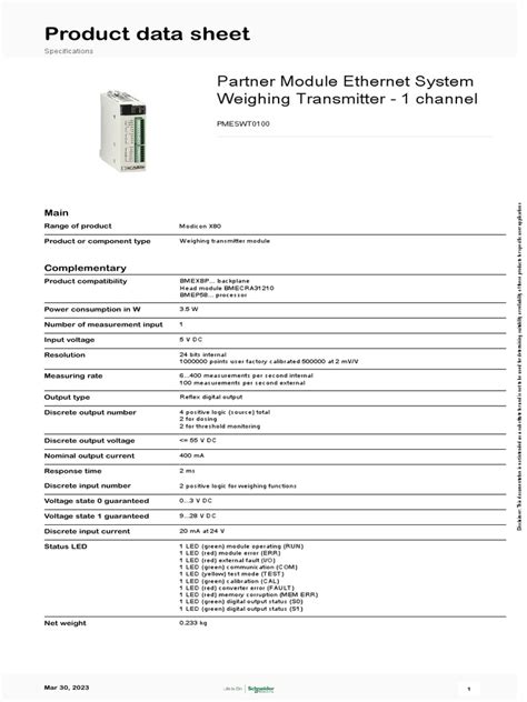 modicon x80 modules pmeswt0100 pdf programmable logic controller