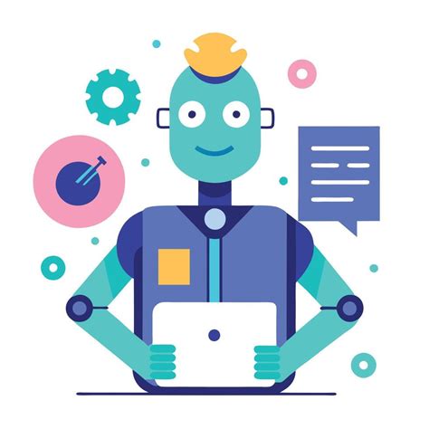 Humanoid Assistant Vector Art Icons And Graphics For Free Download