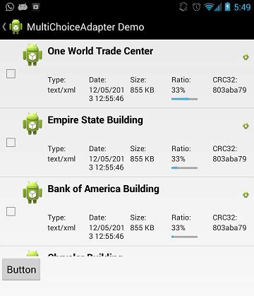 Android How To Update A ListView From A MultiChoiceAdapter Library Stack Overflow