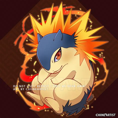 Chibi Typhlosion By Devaniuxx On Deviantart