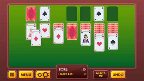 Classic Solitaire Game Free Online Single Player Turn One Solitaire