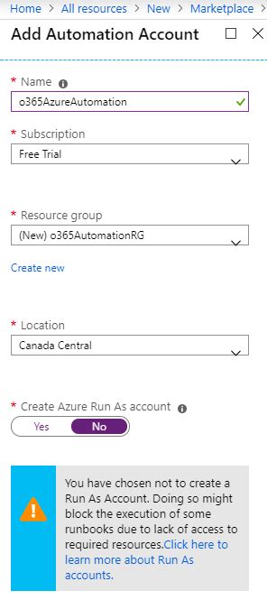 Sync Aad Mobilephone To Spo Cellphone With Azure Automation Runbook