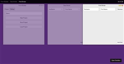 Osjs Standard Theme Examples CodeSandbox