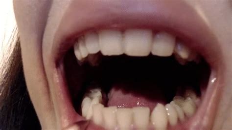 Sharp Teeth Extreme Super Close Up Custom Fatalitas Ilusione Clips4sale
