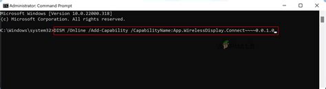 how to fix wireless display install failed error windows 11 appuals
