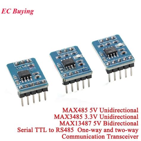 5pcs1pc Max3485 Max485 Unidirectional Max13487 Bidirectional Module