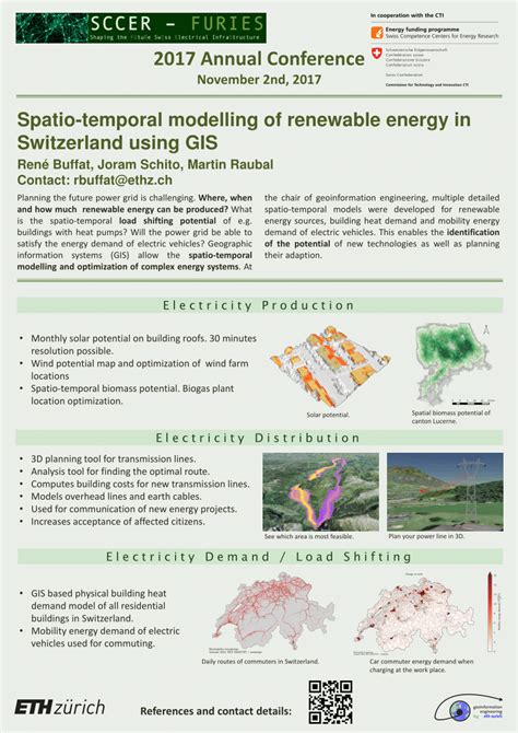 Pdf Spatio Temporal Modelling Of Renewable Energy In Switzerland Using Gis