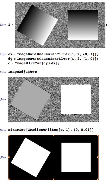 Image Processing Identifying Gradient Filled Region Stack Overflow