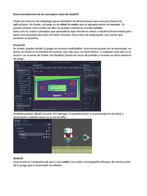 Godot Engine Manual En Español Pdf Lenguaje De Programación Net
