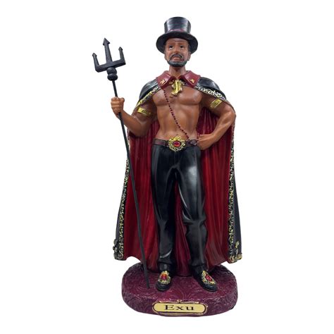 12 Exu Statue Smink Spiritual