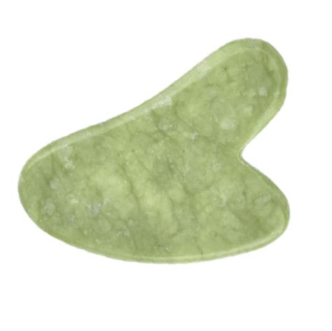 Jade Gua Sha Natural Stone The Yellow Bird
