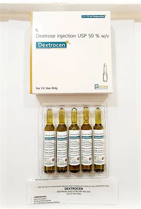 50 Wv Dextrose Injection Usp Packaging Size 20ml At ₹ 567bottle In