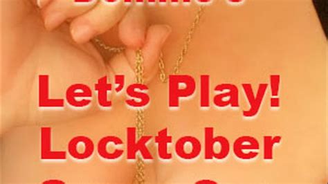 Lets Play Locktober Game One The Gentle Domme Clips4sale