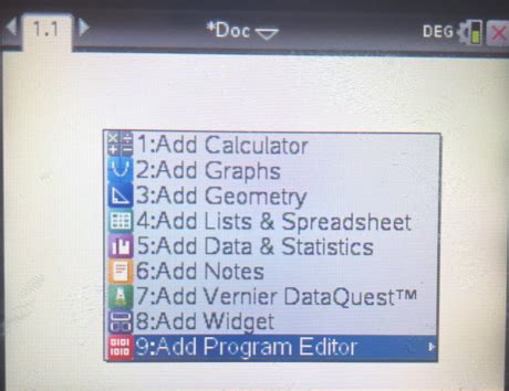 How To Write A Simple TI Nspire CX Vector Magnitude And Angles Program