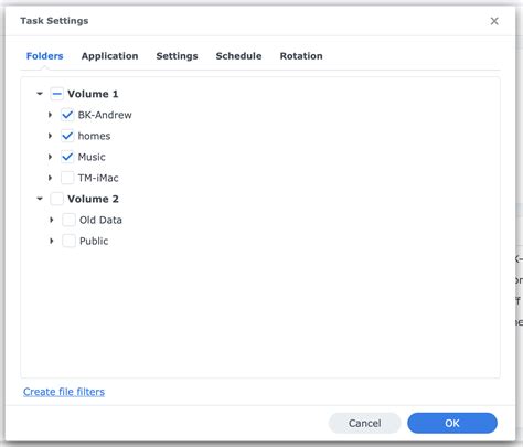 hyperbackup targeting the wrong volume or btrfs not respecting volumes