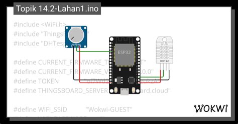 Topik 14 2 Lahan1 Ino Wokwi ESP32 STM32 Arduino Simulator