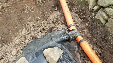 양수기 농수관 분수호스 연결 고추밭 관수 Youtube